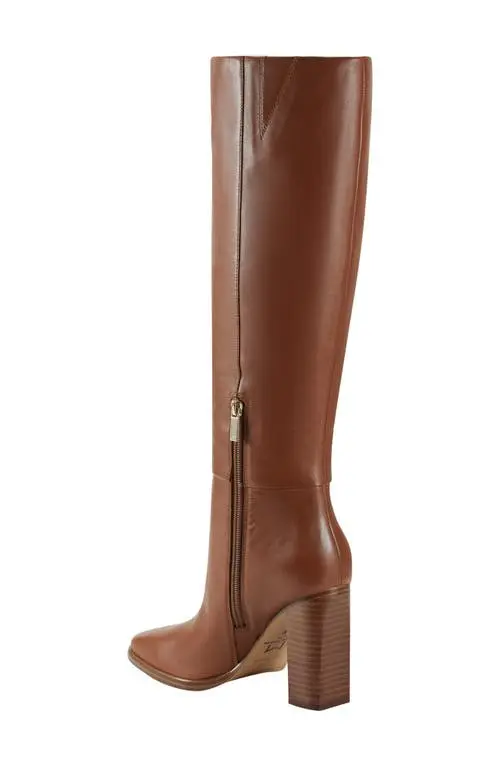 Marc Fisher Lannie Knee High Boots - Medium Natural