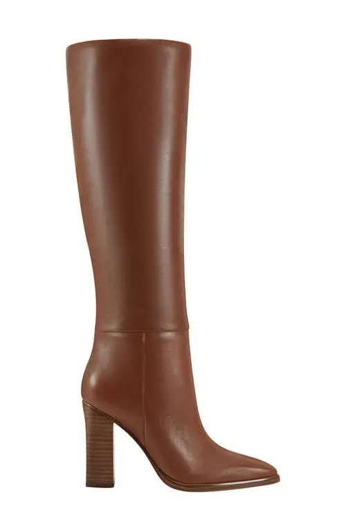 Marc Fisher Lannie Knee High Boots - Medium Natural