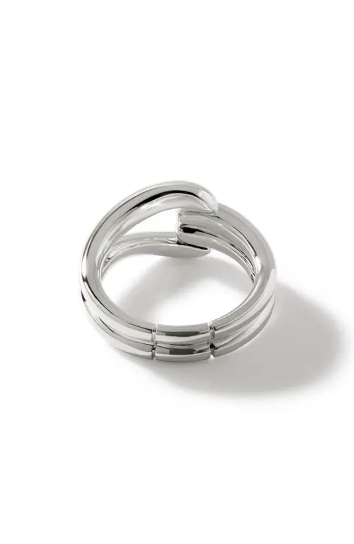 John Hardy Sterling Surf Link Ring