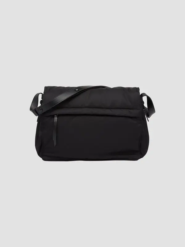 Prada Re-nylon Padded Shoulder Bag - Black