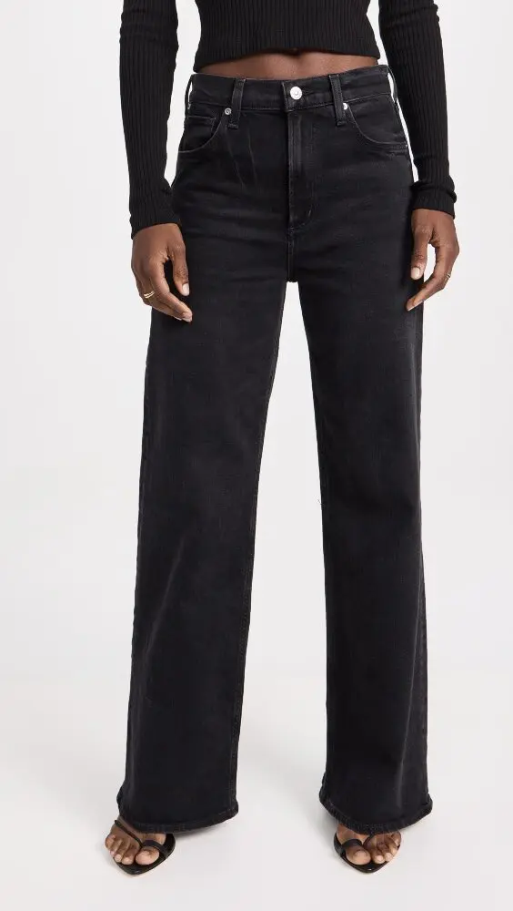 Citizens Of Humanity Paloma Baggy Full Length Jeans In Devine - 40