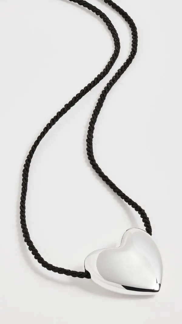 ANNIKA INEZ Large Heart Necklace