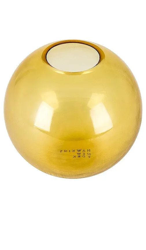 HAWKINS NEW YORK Aurora Large Sphere Vase In Yellow
