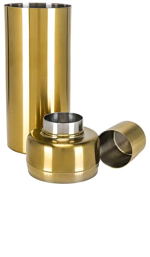 HAWKINS NEW YORK Simple Cocktail Shaker In Metallic Gold