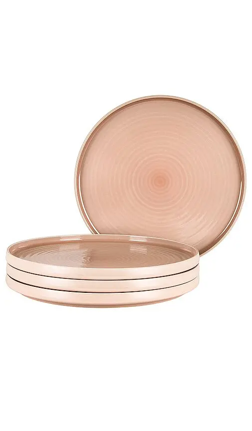 HAWKINS NEW YORK Essential Dinner Plate Set Of 4 - Blush