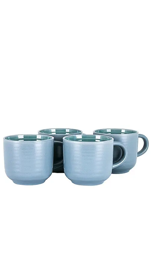 HAWKINS NEW YORK Essential Mug Set Of 4 In Blue - Sky