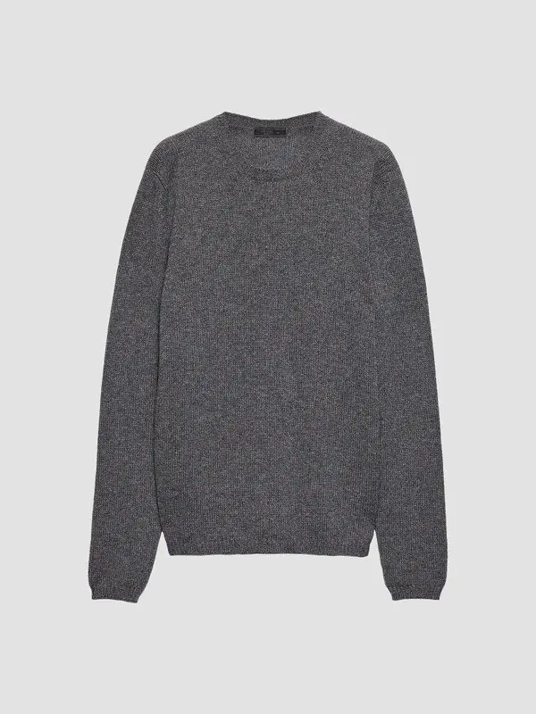Prada Cashmere Crewneck Sweater - Grey