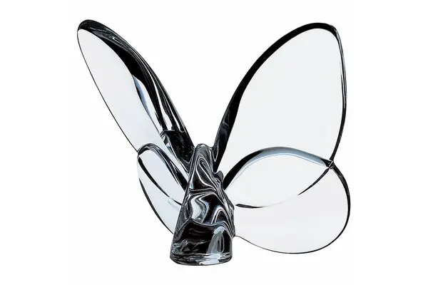 THE MARTHA, BY BACCARAT 2.5 Lucky Crystal Butterfly - Clear