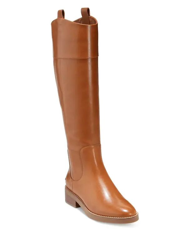 Cole Haan Hampshire Almond Toe Riding Boots