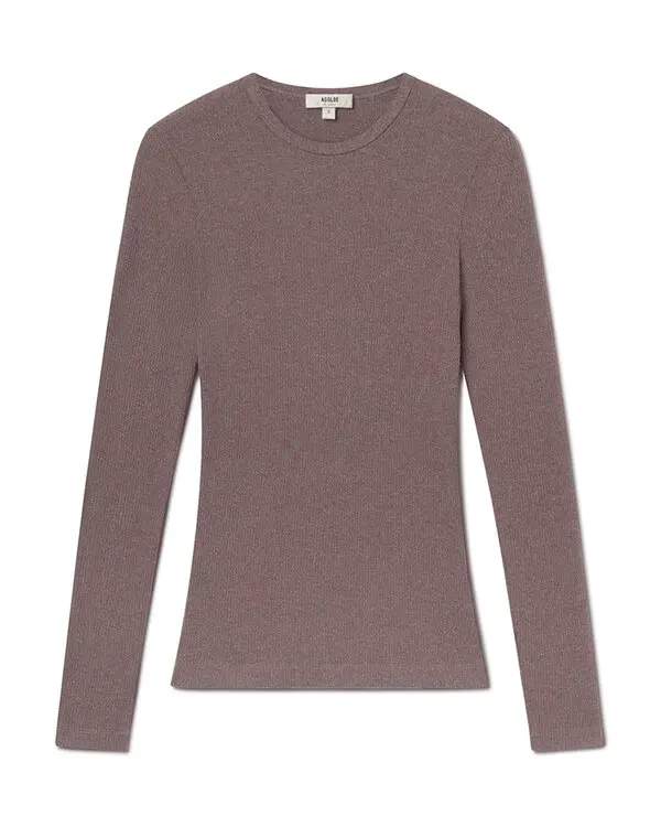 AGOLDE Delphi Slim Tee - Ceramic