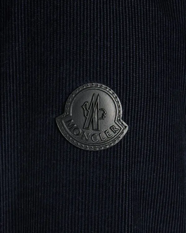 Moncler Long Sleeve Corduroy Shirt