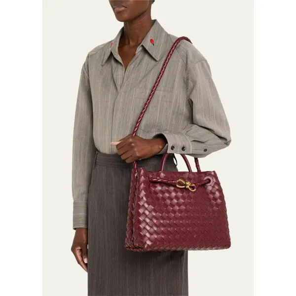 Bottega Veneta Andiamo Top-handle Bag - Midnight