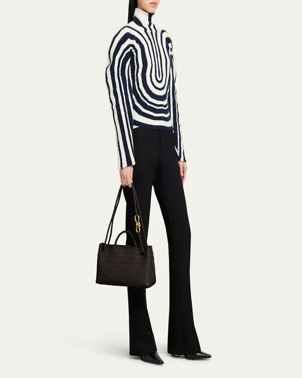 Bottega Veneta Andiamo Shoulder Bag - Fondant