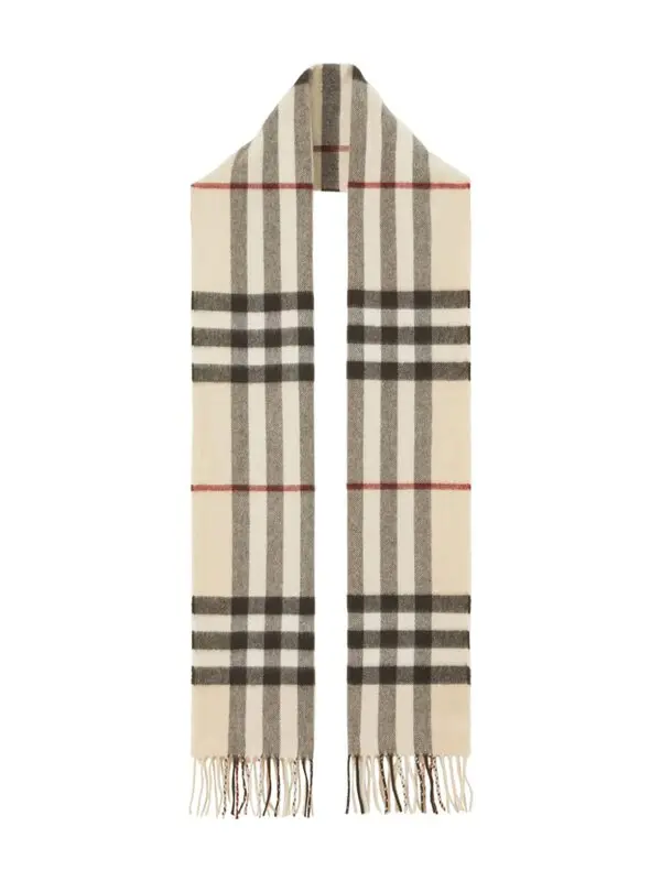 Burberry The Check Cashmere Scarf