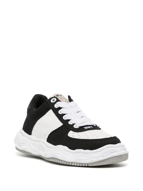 Mihara Yasuhiro Wayne' Canvas Sneakers - Black