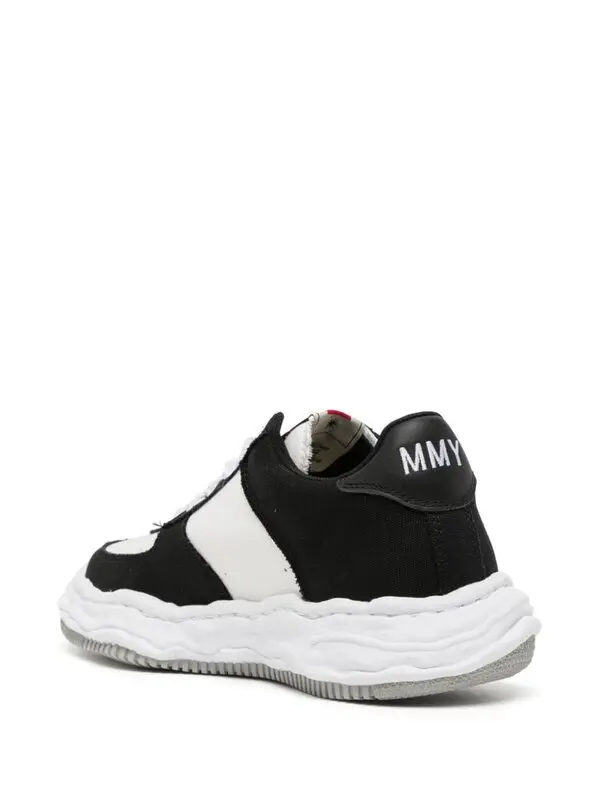 Mihara Yasuhiro Wayne' Canvas Sneakers - Black