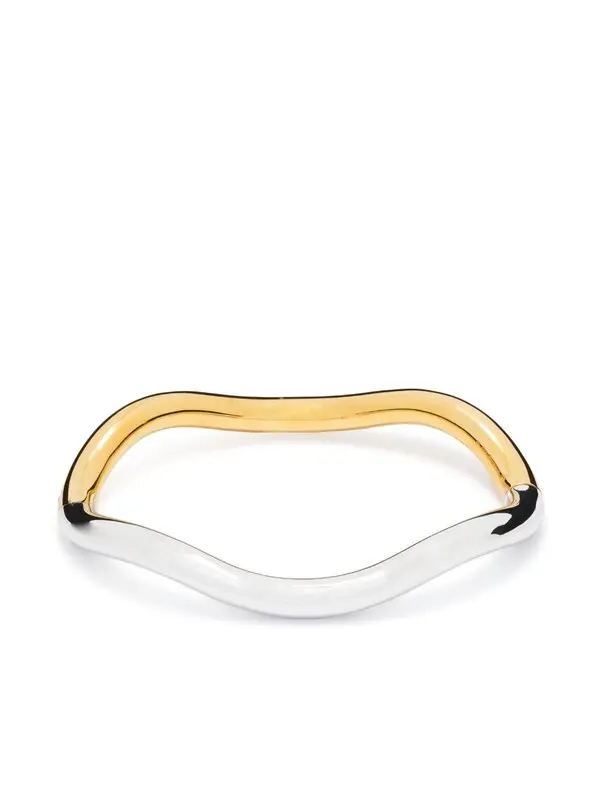 Charlotte Chesnais Wave Bracelet - Silver