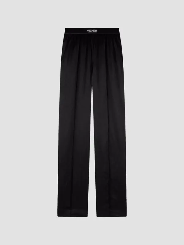 TOM FORD Silk-blend Logo Pants