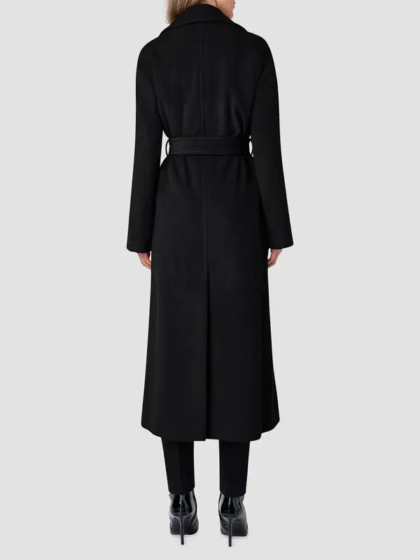 Akris Belted Collar Maxi Coat