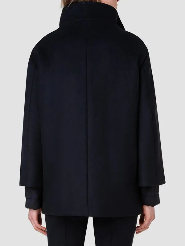 Akris Core Layered Wool-blend Jacket