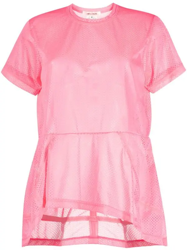 Comme Des Garçons Asymmetric-hem T-shirt