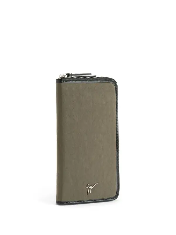 GIUSEPPE ZANOTTI Samuel Continental Wallet - Grey