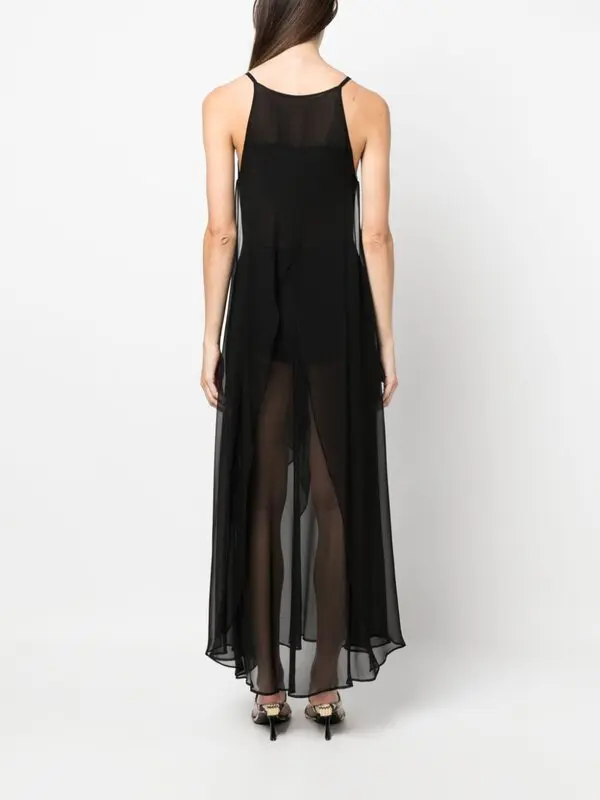 Filippa K Semi-sheer Silk Slip Dress
