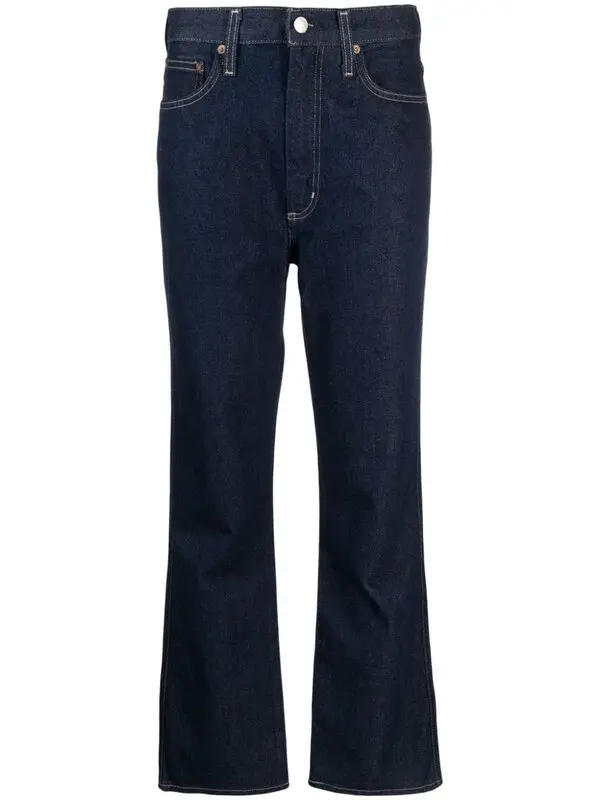 AGOLDE Whisper Mid-rise Flared Jeans - Blue