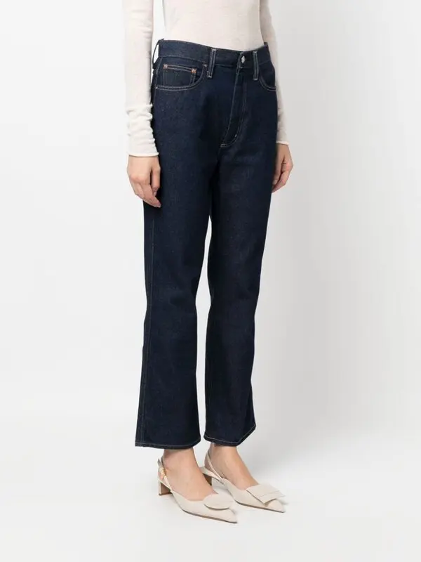 AGOLDE Whisper Mid-rise Flared Jeans - Blue