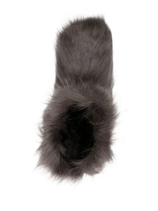 STAND STUDIO Olivia Faux-fur Ankle Boots