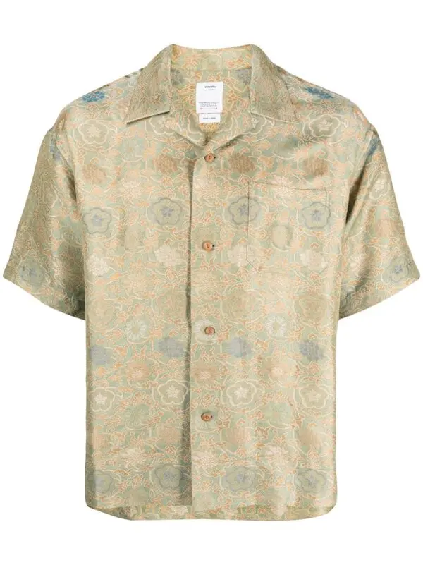Visvim Graphic-print Silk Shirt