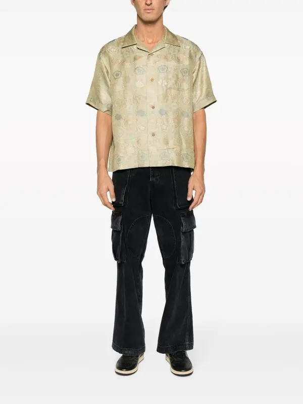 Visvim Graphic-print Silk Shirt