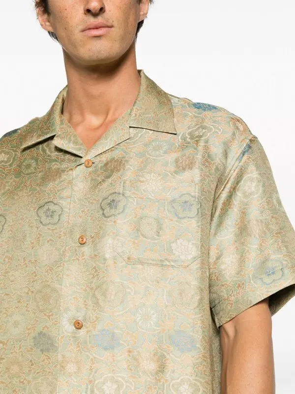 Visvim Graphic-print Silk Shirt