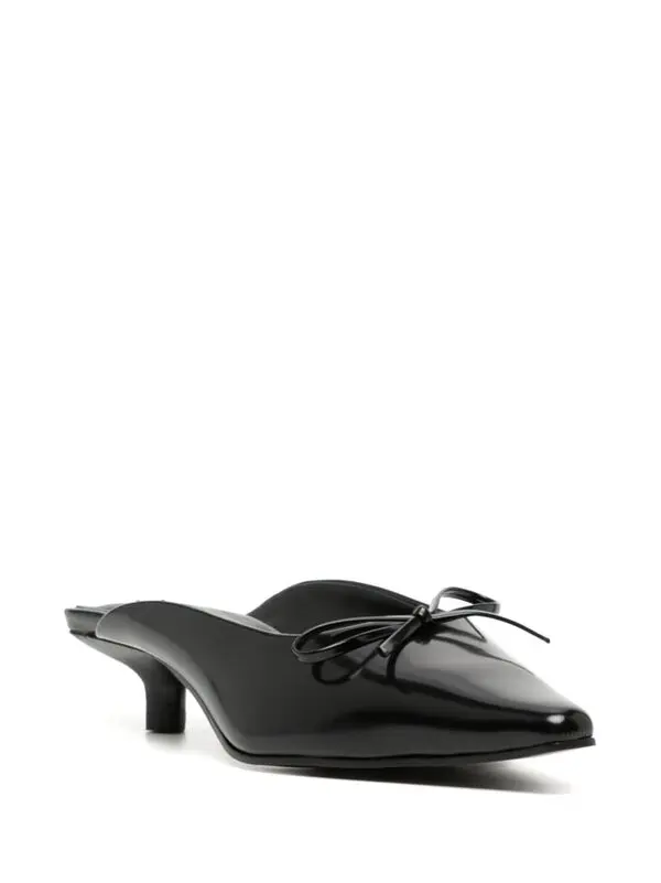 Senso Fenton Ii 30mm Leather Mules - Black