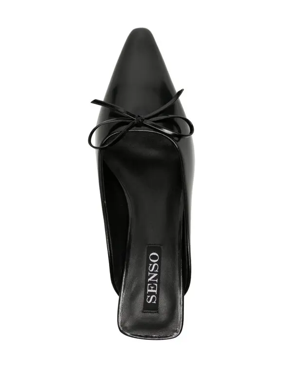 Senso Fenton Ii 30mm Leather Mules - Black