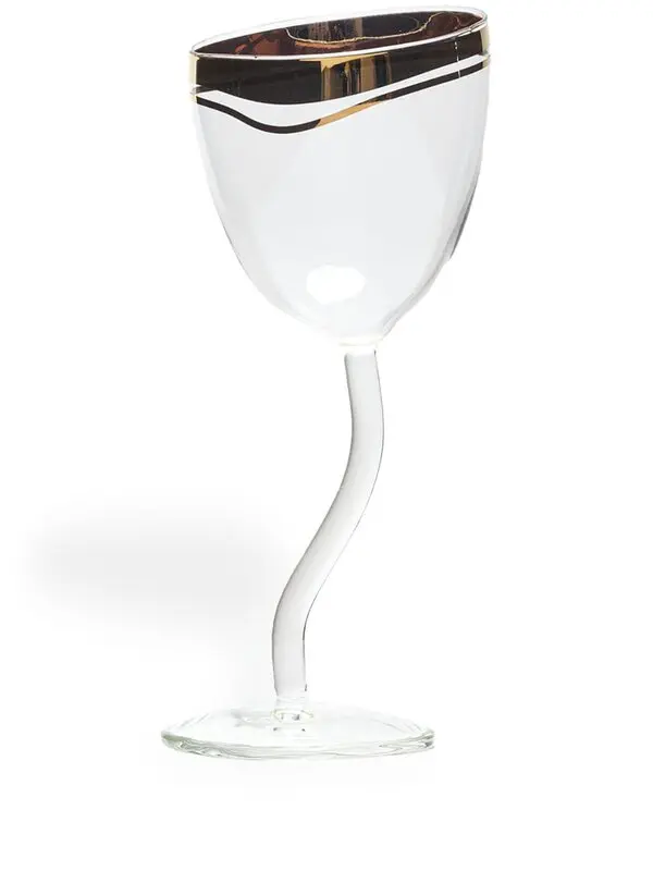 SELETTI Classic On Acid Regal Wine Glass - Neutrals