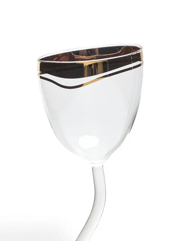 SELETTI Classic On Acid Regal Wine Glass - Neutrals