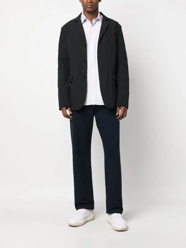 Aspesi Paperino Single-breasted Blazer - Black