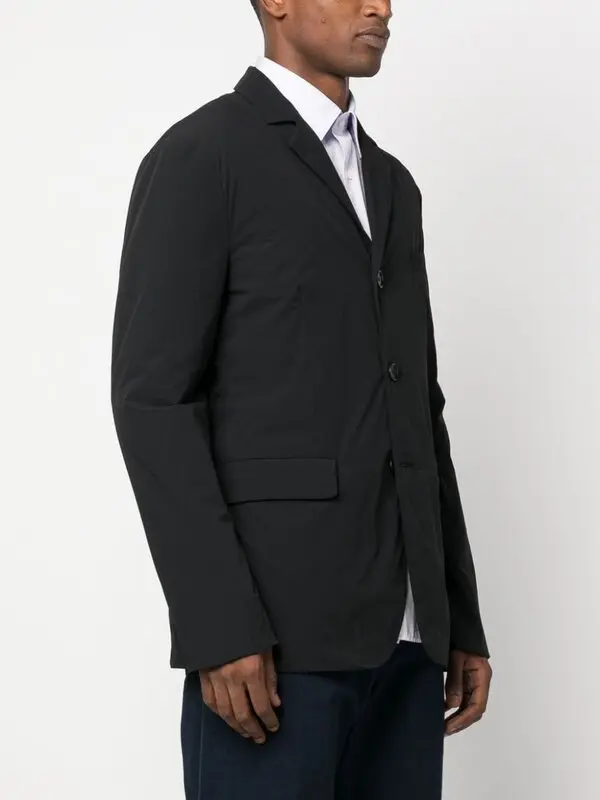 Aspesi Paperino Single-breasted Blazer - Black
