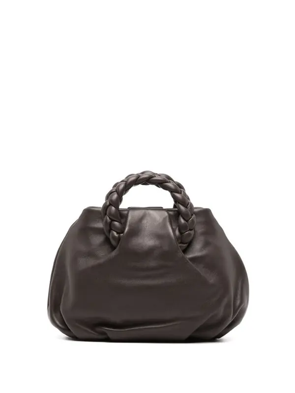 Hereu Small Bombon Leather Tote Bag - Brown