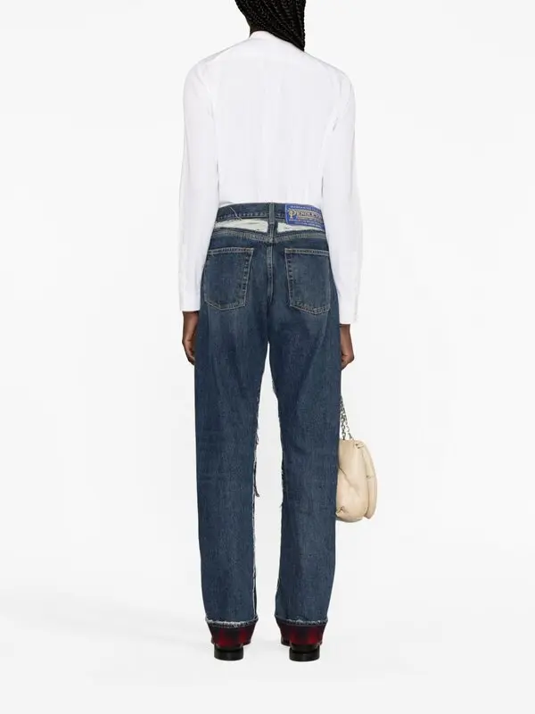 MAISON MARGIELA Ripped Straight-leg Jeans