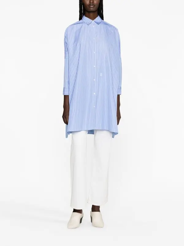 JIL SANDER Striped Cotton Shirt