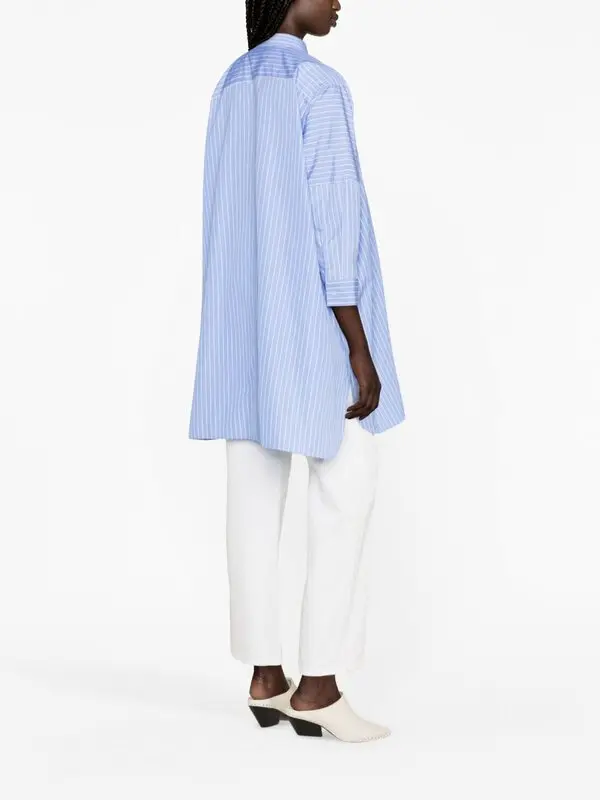 JIL SANDER Striped Cotton Shirt