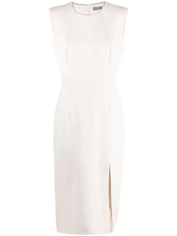 Peserico Sleeveless Pencil Midi Dress