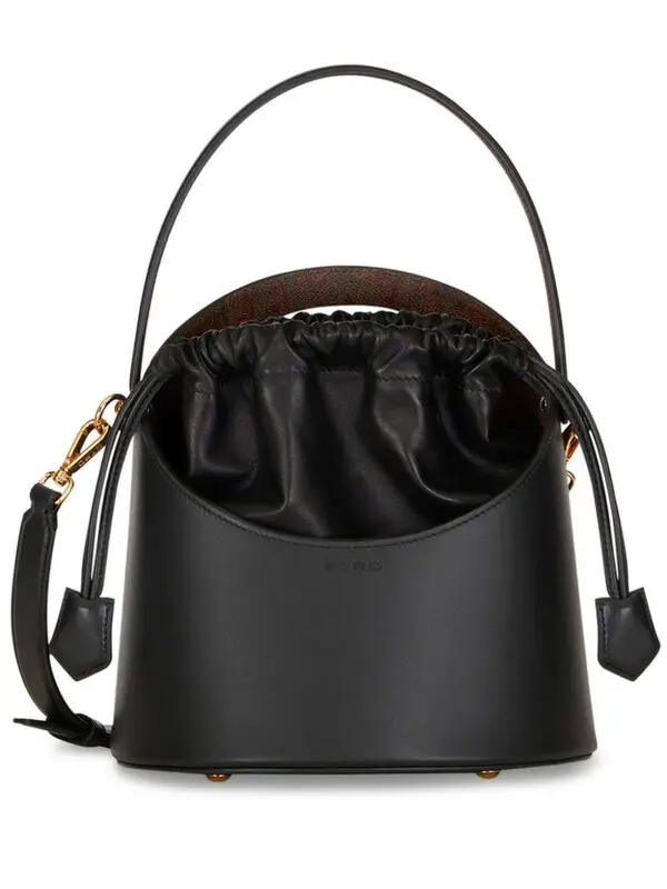 Etro Saturno Leather Bucket Bag
