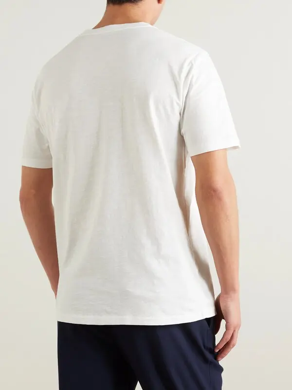 Hartford Pocket Cotton-jersey T-shirt