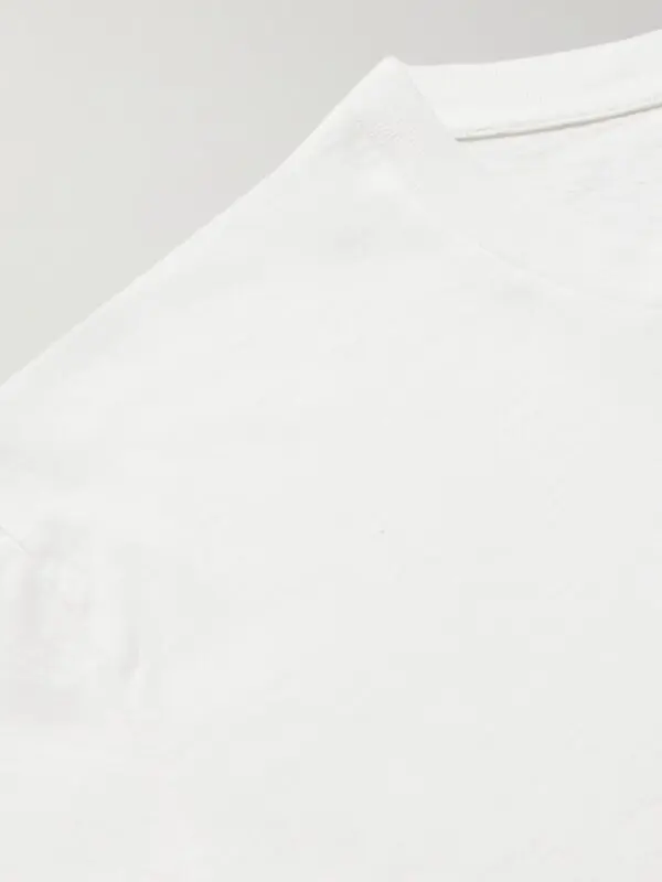 Hartford Pocket Cotton-jersey T-shirt