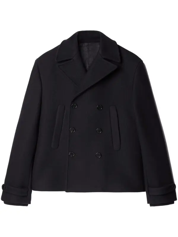 Off-White Double-breasted Pea Coat