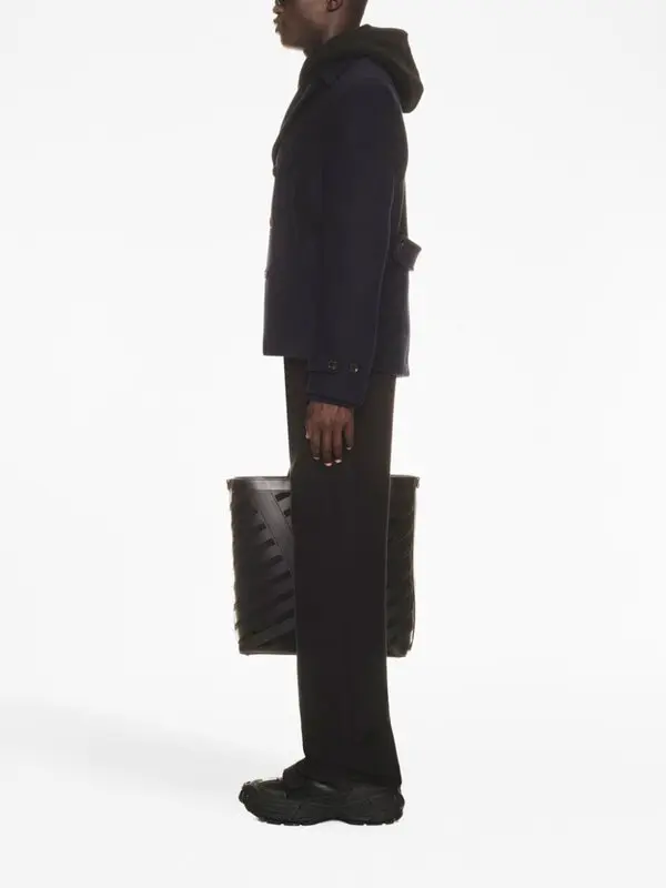 Off-White Double-breasted Pea Coat