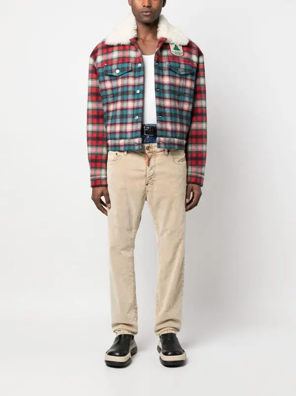 Dsquared2 Fur-collared Blouson Jacket